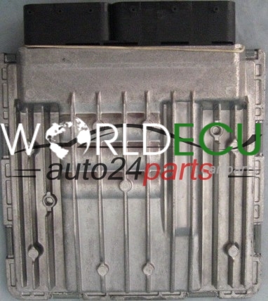 ECU CENTRALITA DE MOTOR BMW SERII 5 E60 530 SIEMENS 5WK98084, DME MSV70 7561584, 7 561 684 ...