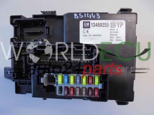 COMFORT CONTROL MODULE BSI BSM OPEL MERIVA 13469255 YP - COMFORT CONTROL MODULE BSI BSM - WorldECU