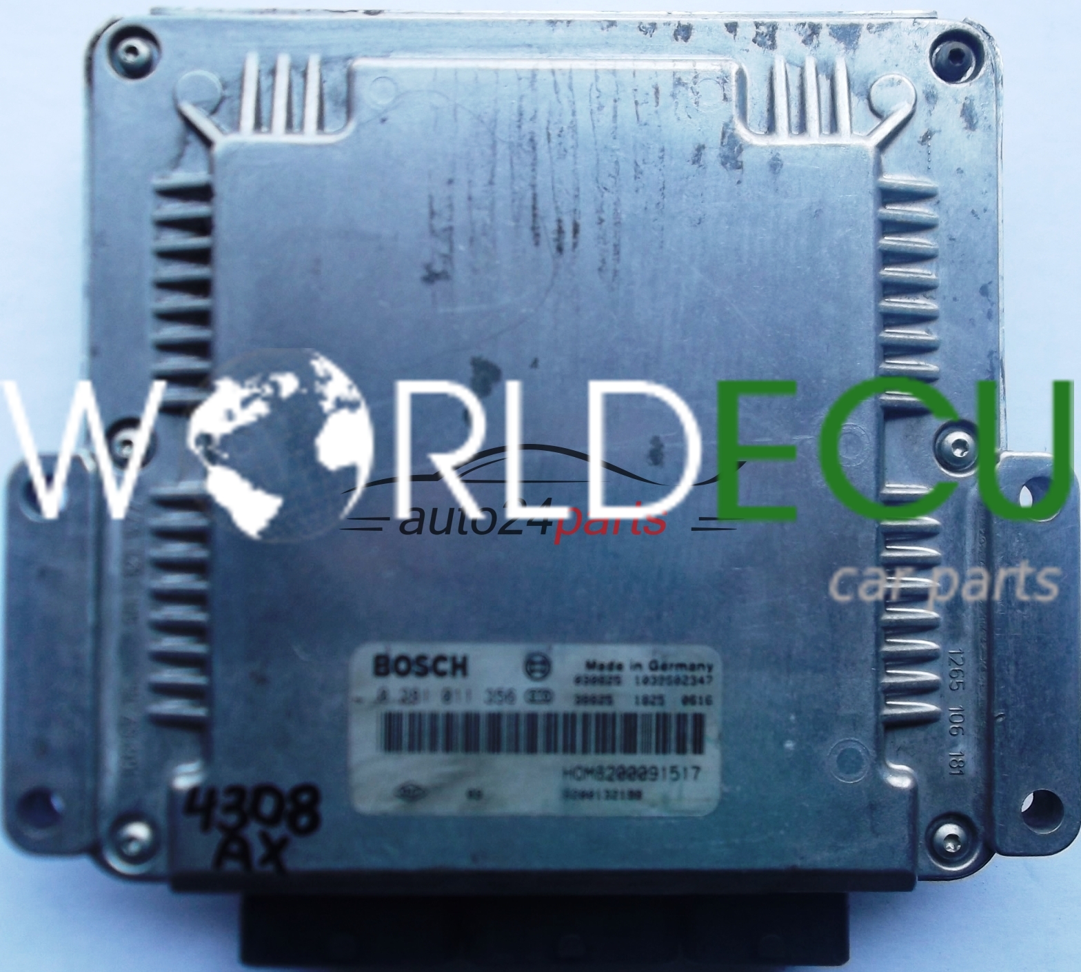 ECU CENTRALITA DE MOTOR RENAULT MASTER 2.5 DCI BOSCH 0281011356, 0 281 011 356 HOM8200981517 ...