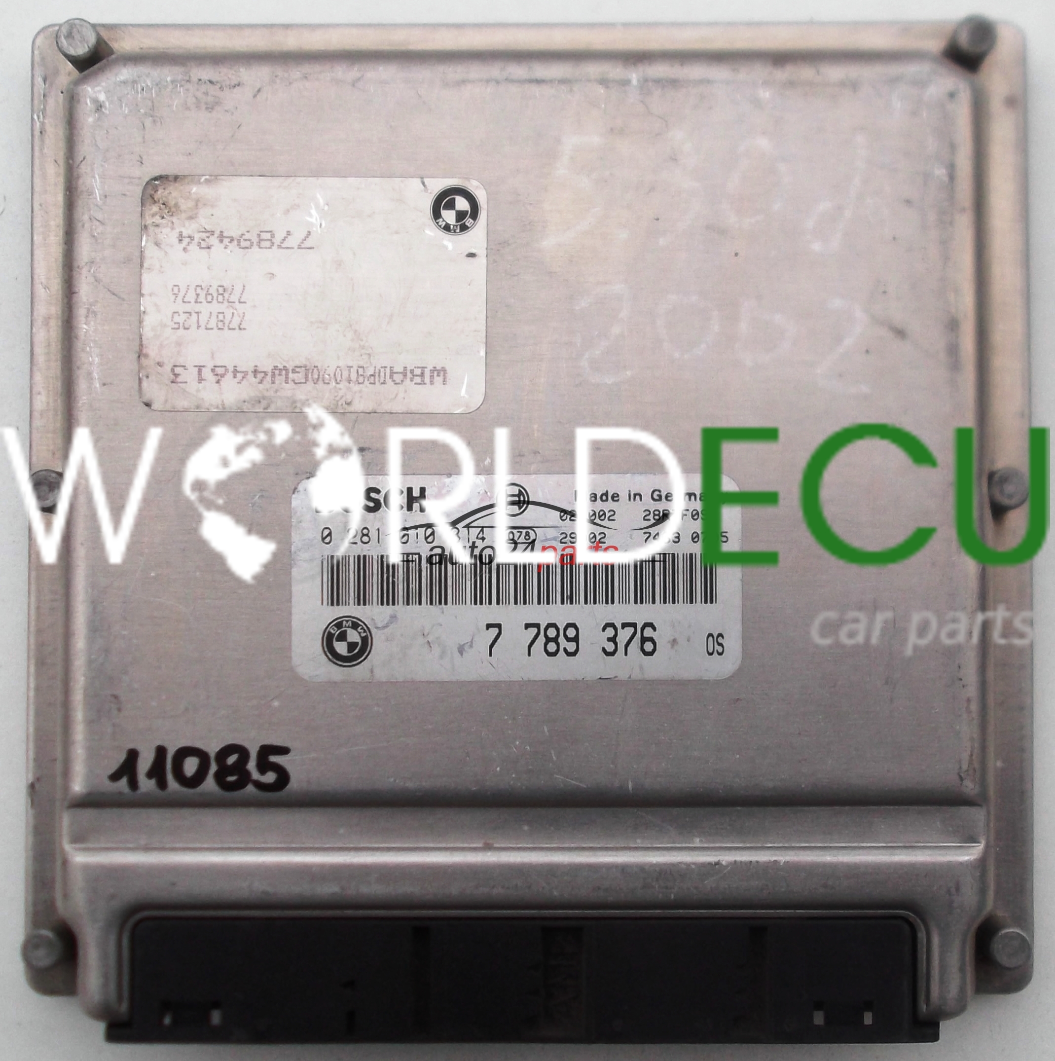 ECU ENGINE CONTROLLER BMW BOSCH 0 281 010 314, 0281010314, 7 789 376, 7789376 - ECU Engine ...