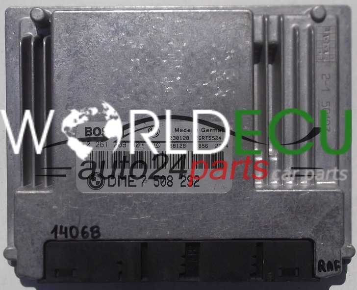 ECU ENGINE CONTROLLER BMW 3ER E46 BOSCH 0 261 209 007, 0261209007, DME 7 508 292, 7508292 - ECU ...