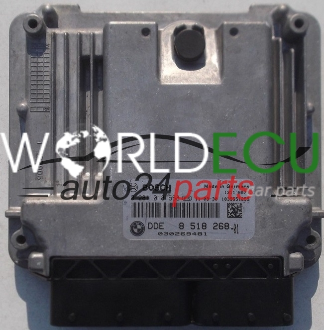 ECU CENTRALITA DE MOTOR BMW BOSCH 0 281 018 558, 0281018558, DDE 8 518 268, DDE8518268, 8518268 ...