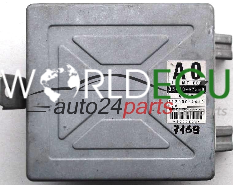 ECU ENGINE CONTROLLER SUZUKI SWIFT 1.0 33920-67E50, 3392067E50 A0, 112000-4410, 1120004410 - ECU ...