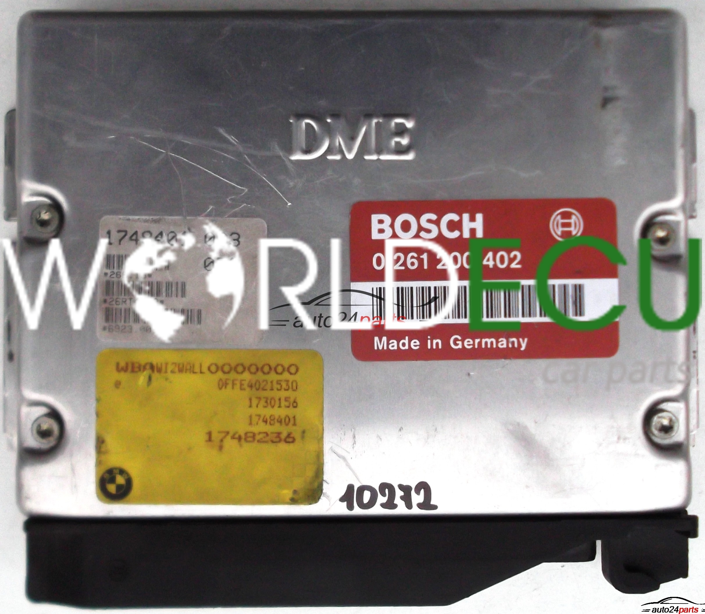 ECU CENTRALITA DE MOTOR BMW E34 E36, BOSCH 0 261 200 402, 0261200402, 1748401 003, 1748401003 ...