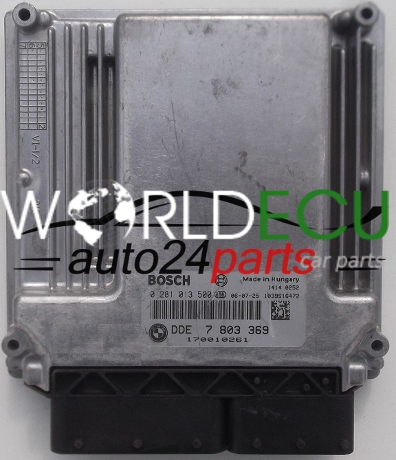 ECU CENTRALITA DE MOTOR BMW SERII 3 E90/91 320 5 E60/E61 530 3.0 DIESEL BOSCH 0 281 013 500 ...