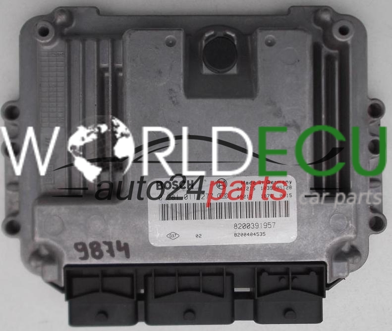 CENTRALINA MOTORE RENAULT MASTER MASCOTT 3.0 DCI BOSCH 0 281 011 277, 0281011277, 8200391957 ...