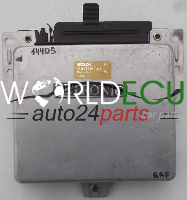 ECU CENTRALITA DE MOTOR BMW E30 BOSCH 0 280 000 328, 0280000328, 1 706 077 9, 17060779 ...