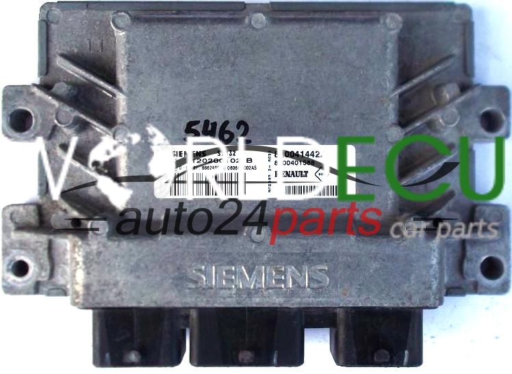 ECU ENGINE CONTROLLER RENAULT MODUS 1.2 SIEMENS SIM32 S120200102B ...