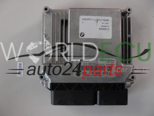 ECU Engine control unit BMW 0281016065 DDE 8506373 DDE8506373 - ECU ...