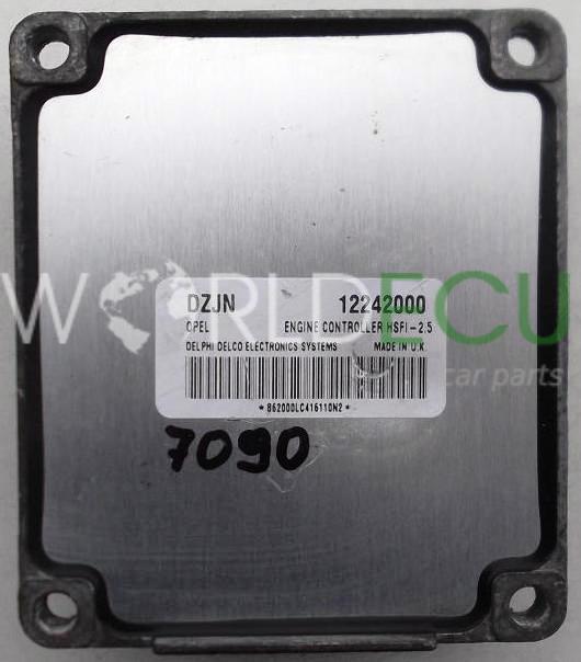 MOTORSTEUERGERÄT ECU STEUERGERAT OPEL MERIVA 1.4 Z14XE 1.6 Z16XE Z16SE ...