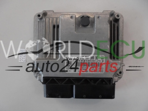 ECU Engine control unit VOLKSWAGEN 0261S18349 04C907309BC MED17.1.27 ...
