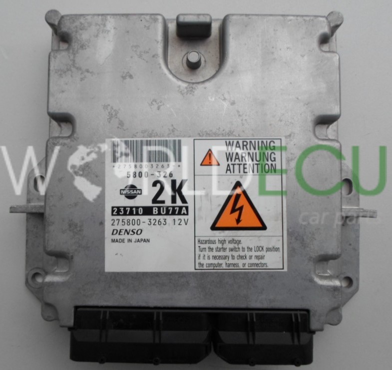 ECU Engine control unit NISSAN 2.2 DCI Denso 275800-3263, 2758003263 ...