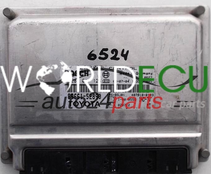 ECU ENGINE CONTROLLER TOYOTA YARIS 1.4 BOSCH 0 281 011 126, 0281011126 ...