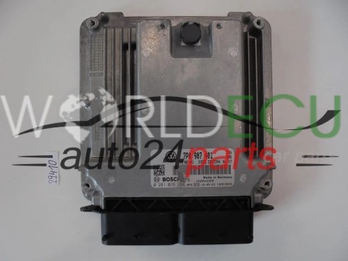 ECU Engine control unit VOLKSWAGEN TOUREG 0281016594 7P0907401 ...