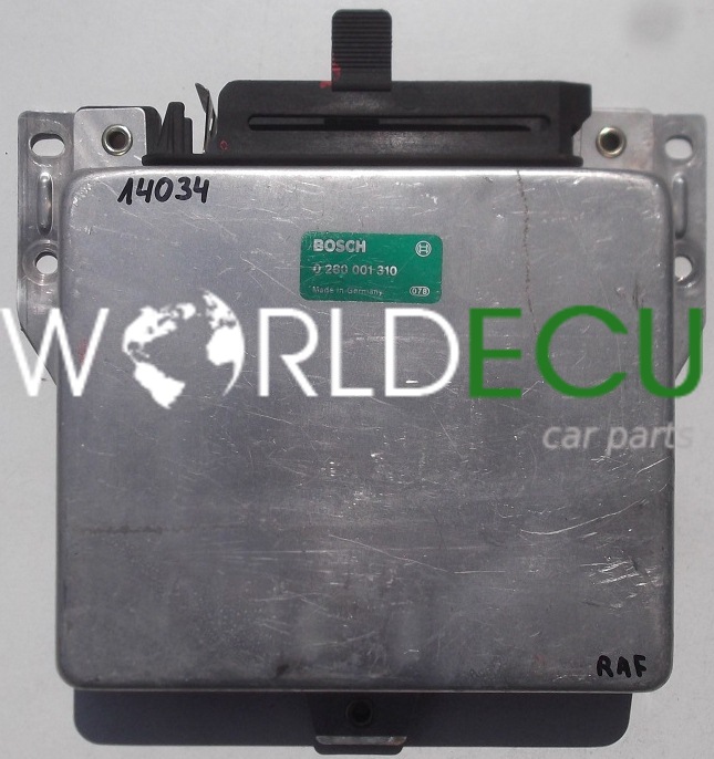 ECU ENGINE CONTROLLER BMW E23 E24 E28 BOSCH 0 280 001 310, 0280001310 ...