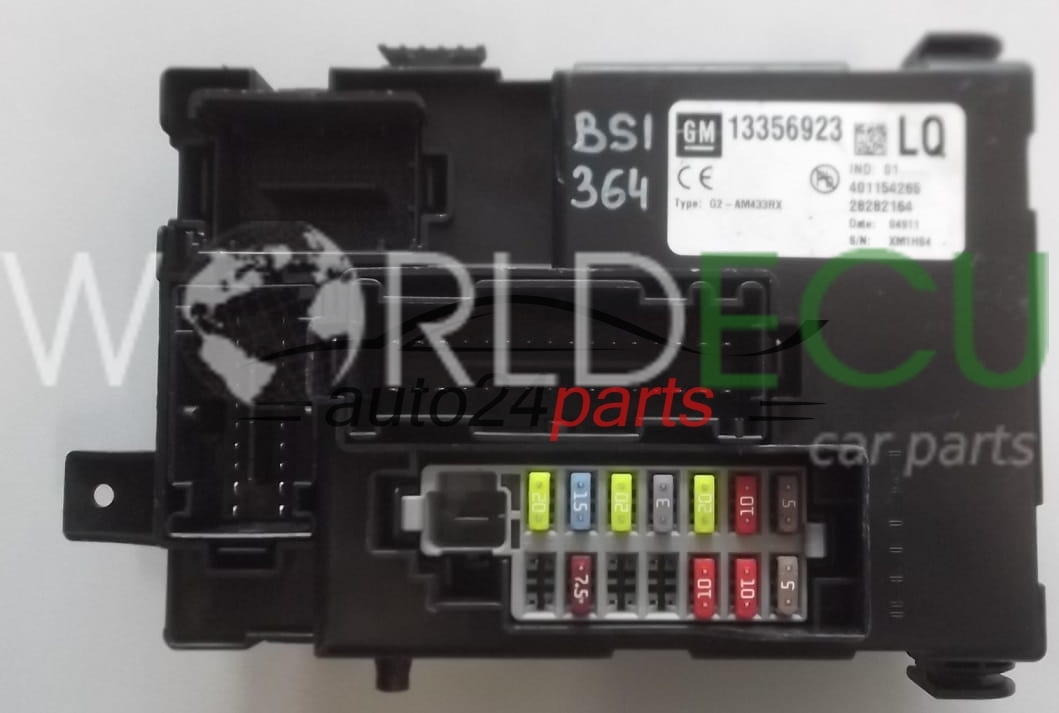 COMFORT CONTROL MODULE BSI BSM OPEL MERIVA 13356923 LQ - COMFORT ...