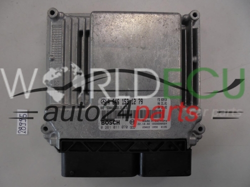 ECU Engine control unit MERCEDES BENZ 0281011070 A6461531279 CR3.11 ...