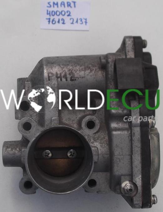 THROTTLE BODY SMART FORTWO MIKUNI 40002 7612 2137, 4000276122137 ...