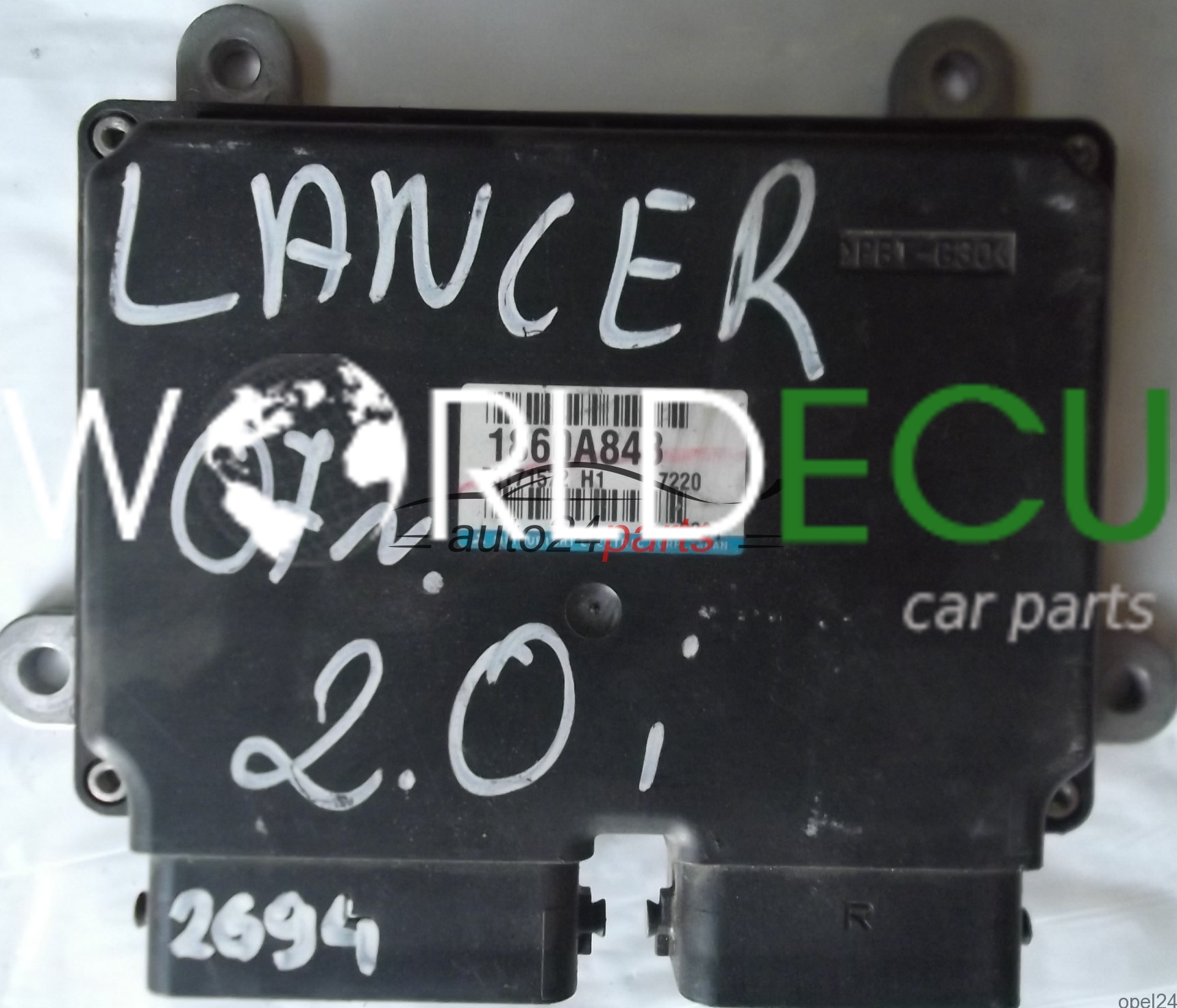 ECU ENGINE CONTROLLER MITSUBISHI LANCER 2.0 1860A843 E6T71572 H1 - ECU ...