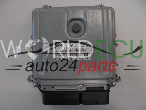 ECU Engine control unit CHRYSLER 0281013380 P05149117AA - ECU Engine ...
