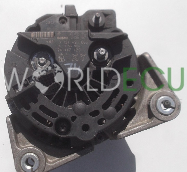 ALTERNATOR OPEL ASTRA VECTRA SIGNUM ZAFIRA BOSCH 0124425005 XY GM ...