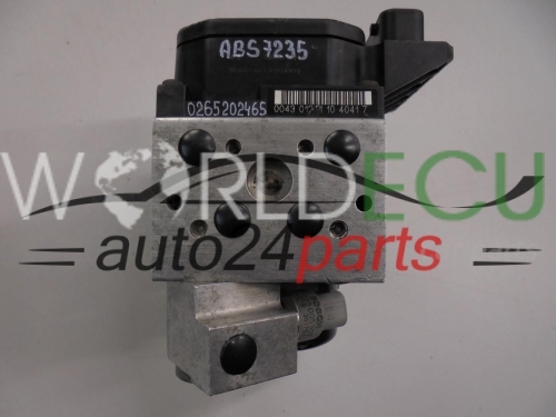 Abs Pump Module MERCEDES BENZ 0265202465 A0034319712 - ABS PUMP MODULE ...