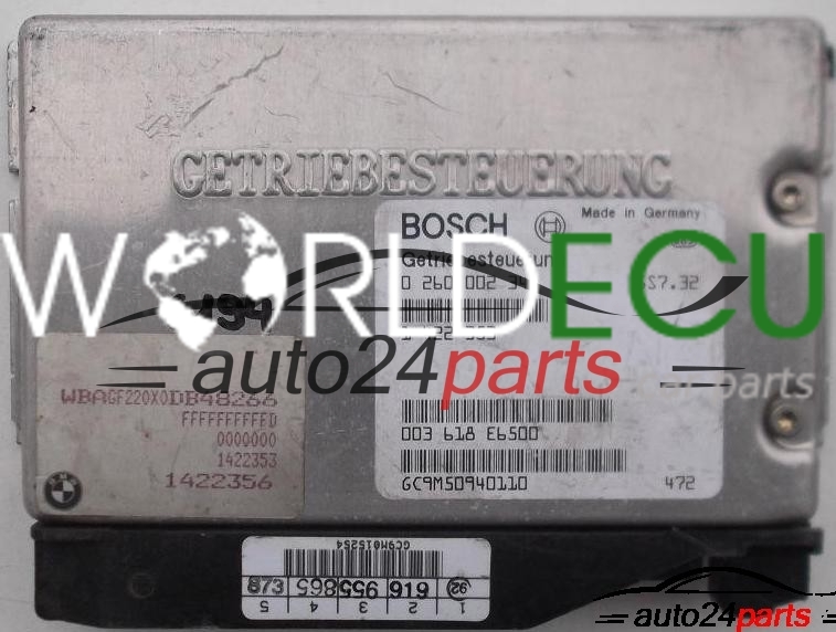 BOITE DE VITESSES AUTOMATIQUE BMW E38 3.0 BOSCH 0 260 002 346 ...