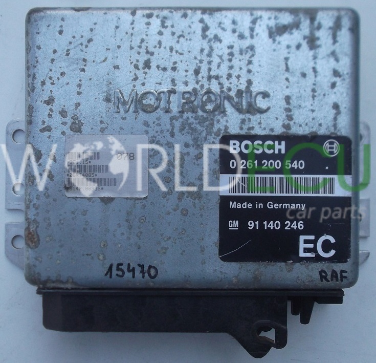 MOTORSTEUERGERÄT ECU STEUERGERAT OPEL FRONTERA 2.0 C20NE BOSCH ...