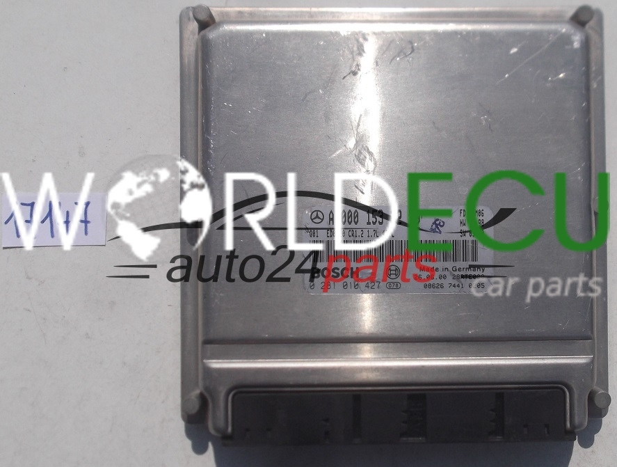 ECU ENGINE CONTROLLER MERCEDES W168 BOSCH 0 281 010 427, 0281010427, A ...