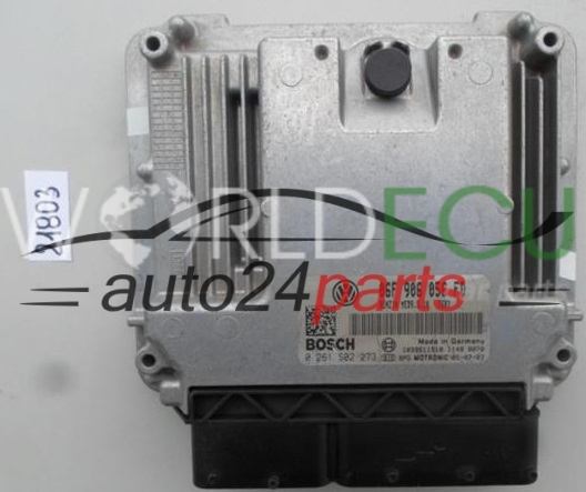 ECU Engine control unit VW VOLKSWAGEN GOLF 2.0 FSI BOSCH 0 261 S02 273 ...