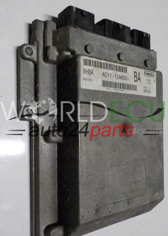 ECU Engine control unit FORD TRANSIT AC11-12A650-BA, AC1112A650BA, 9HBA ...