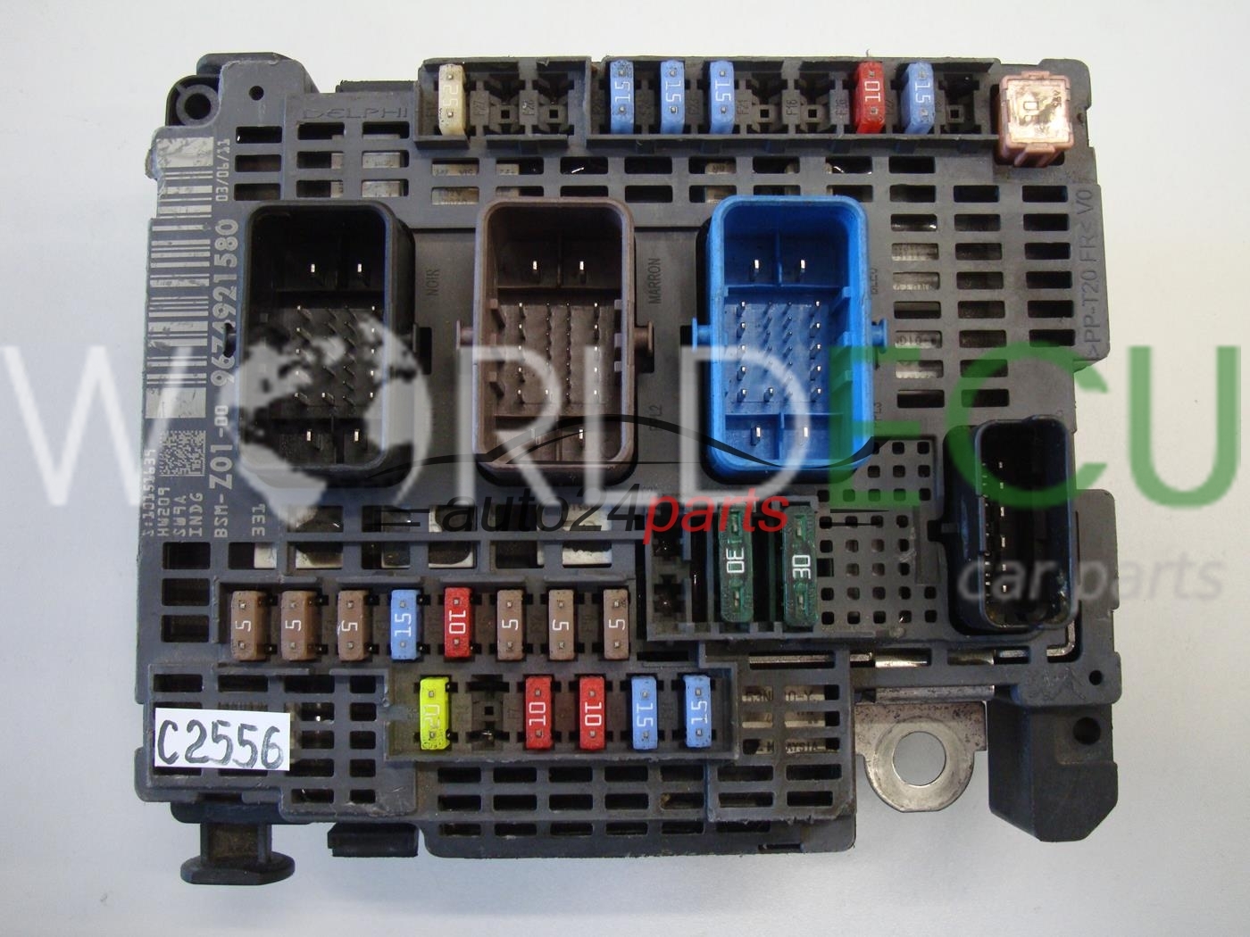 COMFORT CONTROL MODULE BSI BSM CITROEN PEUGEOT 9674921580, BSM-Z01-00 ...