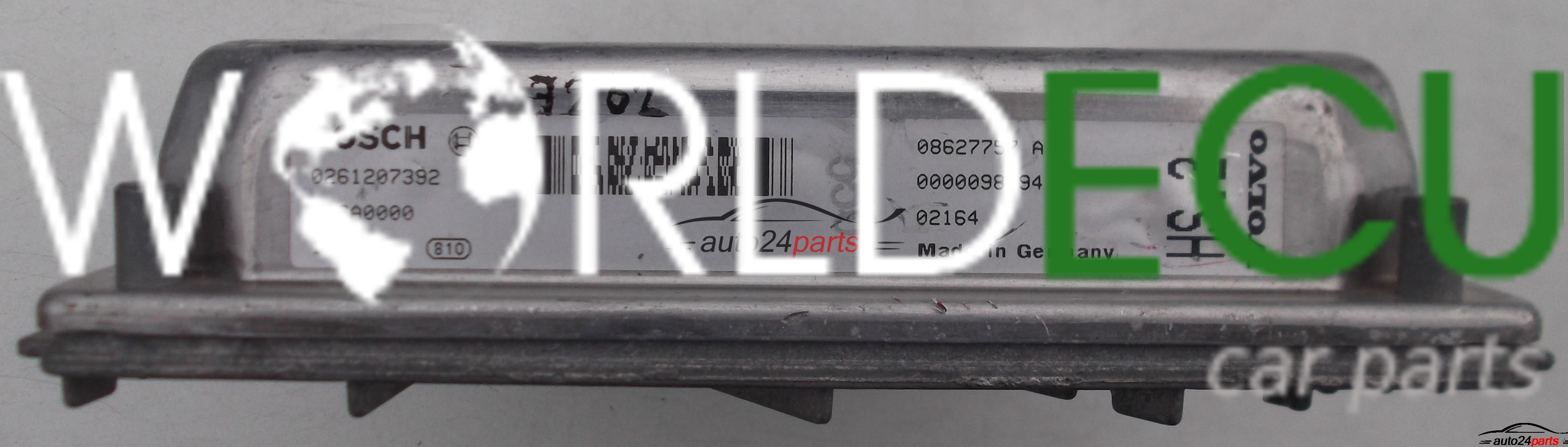 ECU CENTRALITA DE MOTOR VOLVO V70 2.4 T BOSCH 0 261 207 392, 0261207392 ...