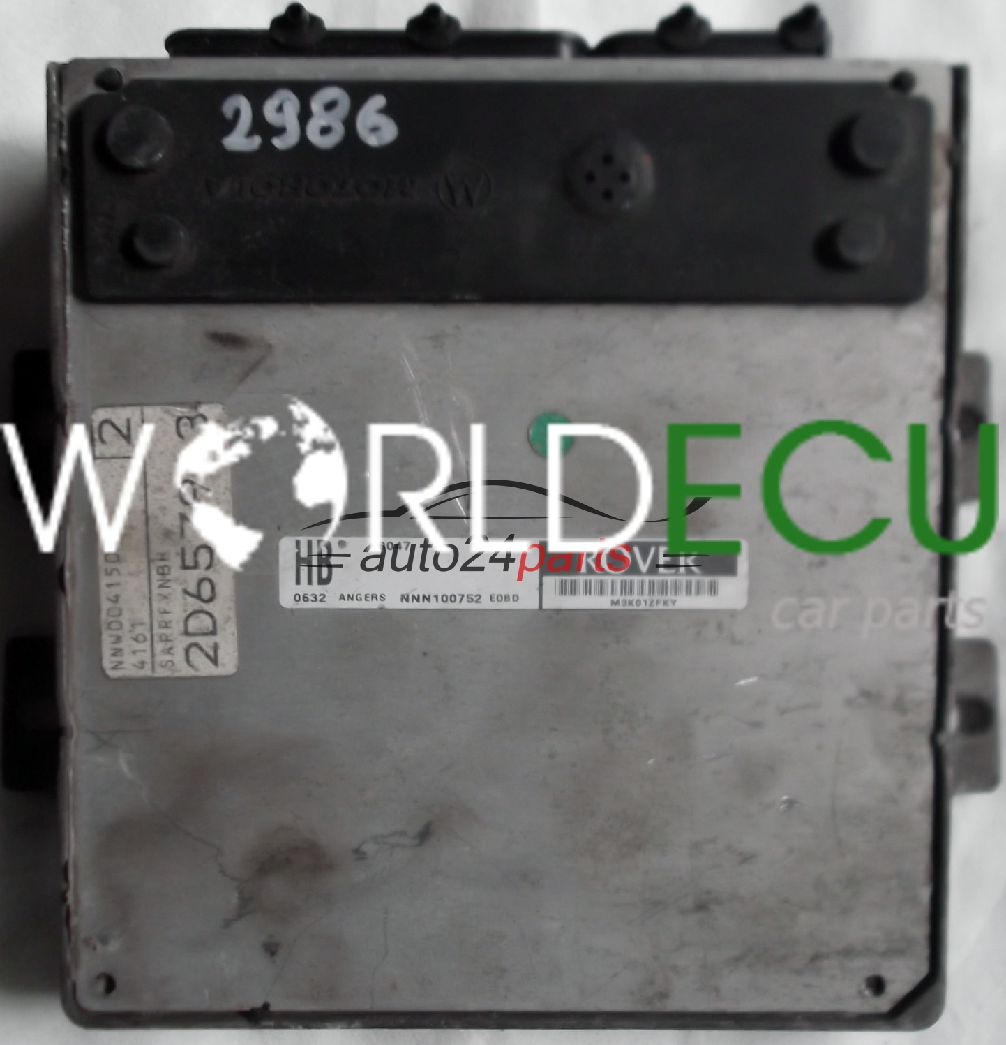 ECU ENGINE CONTROLLER ROVER 25 45 MG ZR 1.4 NNN100752 A0047 HB 0632 ...