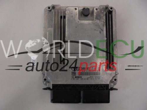 ECU Engine control unit AUDI Q5 0261S07290 8R0907115N MED17.1.1 - ECU ...