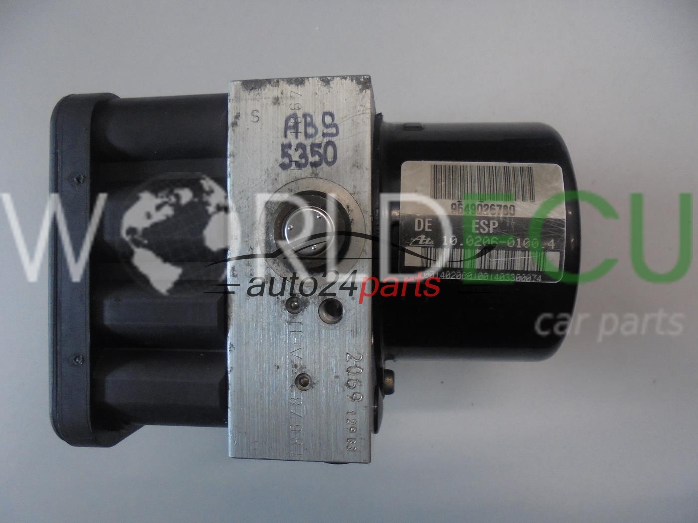 Abs Pump Module PEUGEOT 9649026780, 10.0960-1123.3, 10096011233 - ABS ...