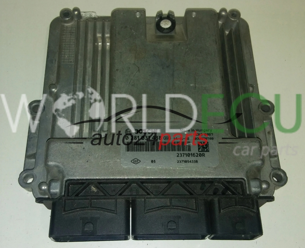 ECU Engine control unit RENAULT BOSCH 0 281 031 488, 0281031488 ...