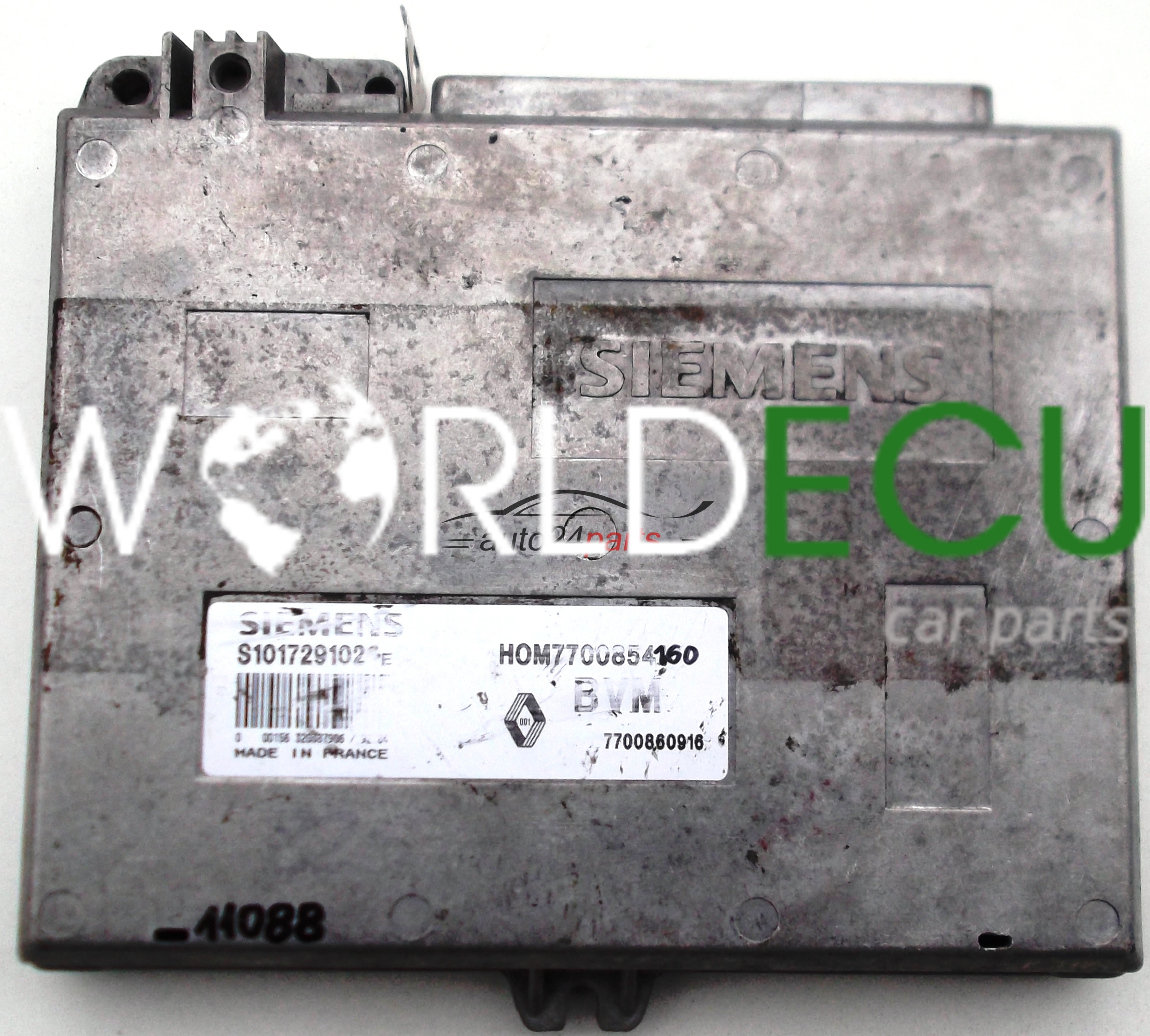 ECU ENGINE CONTROLLER RENAULT CLIO 1.2, SIEMENS S101729102 E ...