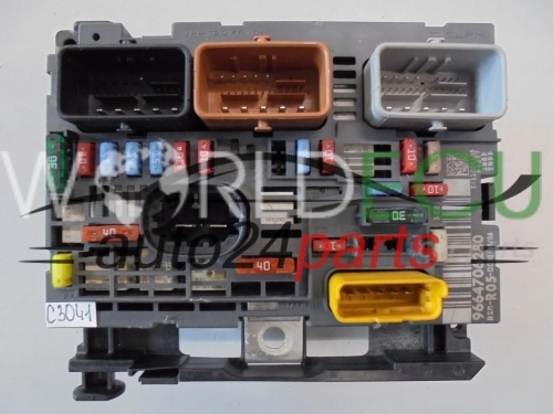 COMFORT CONTROL MODULE BSI BSM CITROEN PEUGEOT 9664706280 BSM-R05 ...