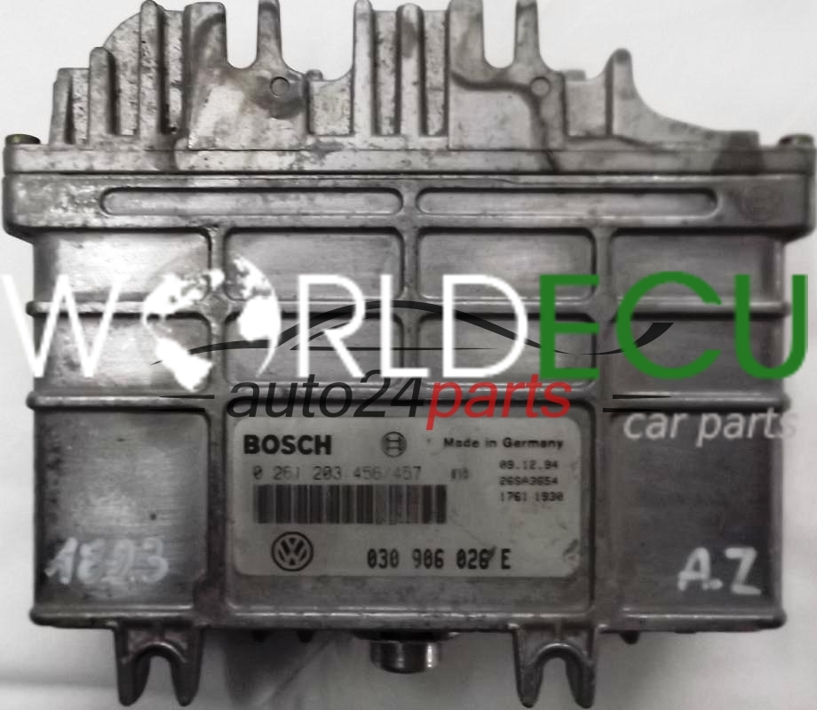 ECU ENGINE CONTROLLER VW VOLKSWAGEN POLO 1.3 ADX BOSCH 0 261 203 456/ ...