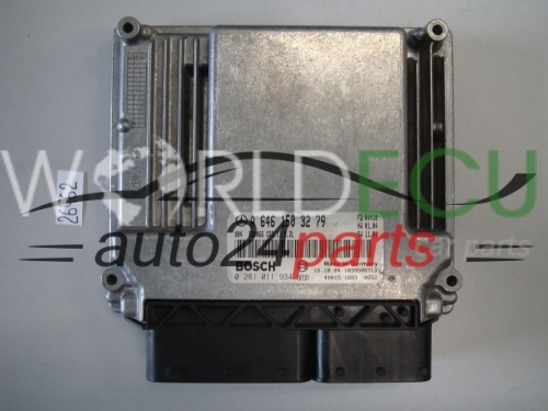 ECU Engine control unit MERCEDES BENZ 0281011934 A6461503279 CR3.13 ...
