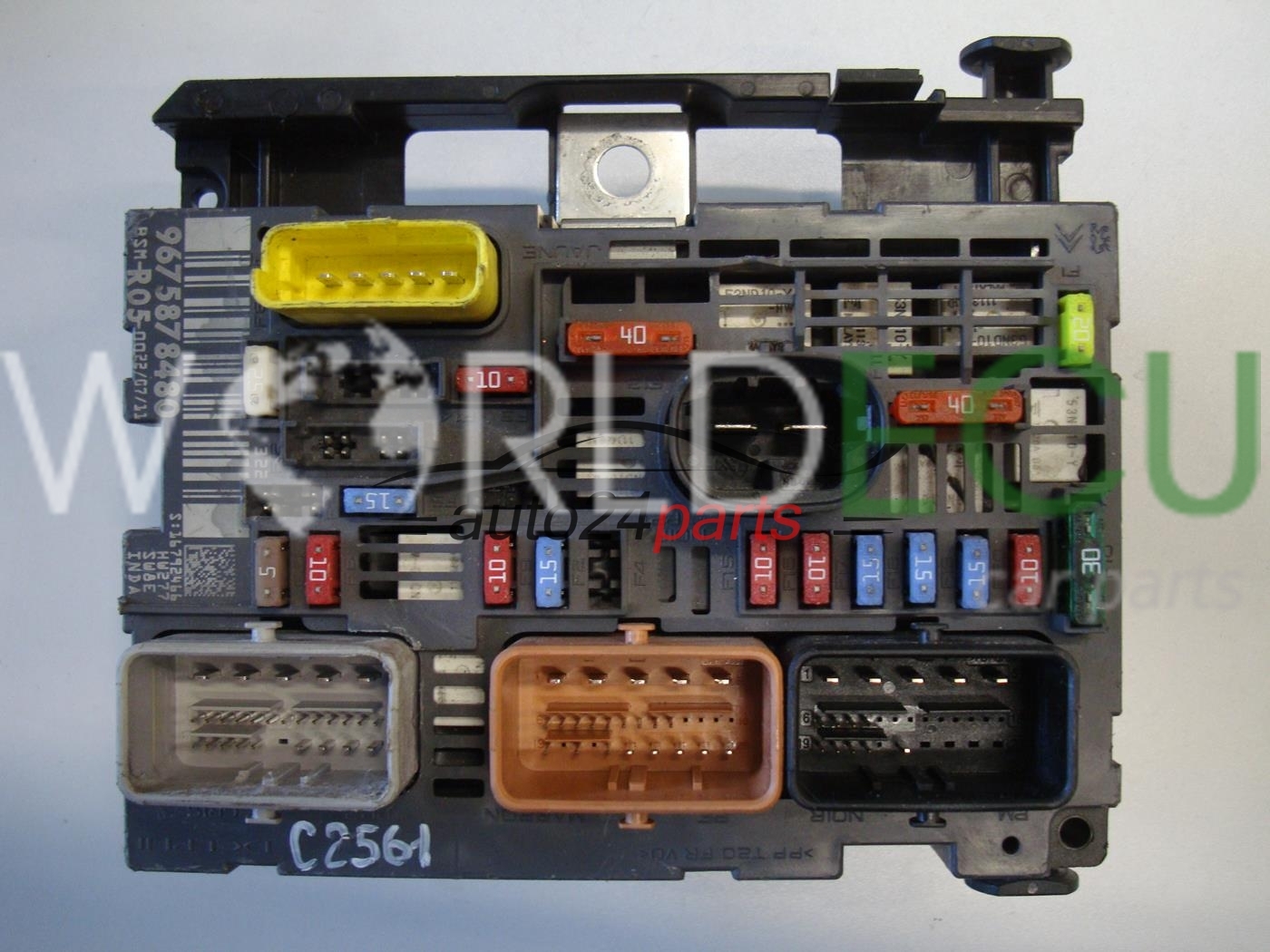 COMFORT CONTROL MODULE BSI BSM CITROEN PEUGEOT 9675878480, BSM-R05 ...