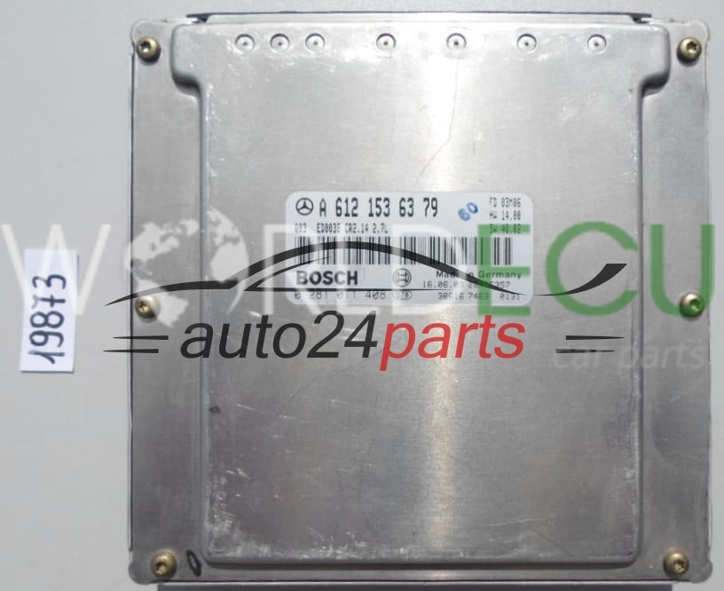 Centralina motore MERCEDES ML 270 CDI BOSCH 0 281 011 408, 0281011408 ...