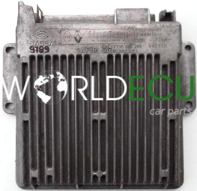 БЛОК УПРАВЛЕНИЯ ДВИГАТЕЛЕМ A RENAULT CLIO, HOM7700 868 295, 7700868295 ...
