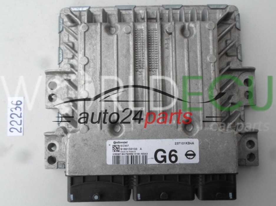 ECU Engine control unit NISSAN JUKE S180153133 A, S180153133A ...