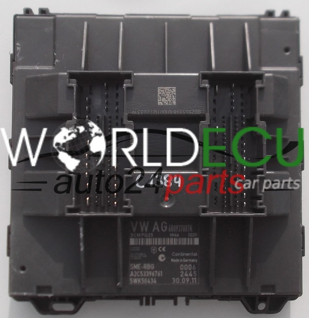 COMFORT CONTROL MODULE BSI VW VOLKSWAGEN POLO CONTINENTAL 5WK50434 ...