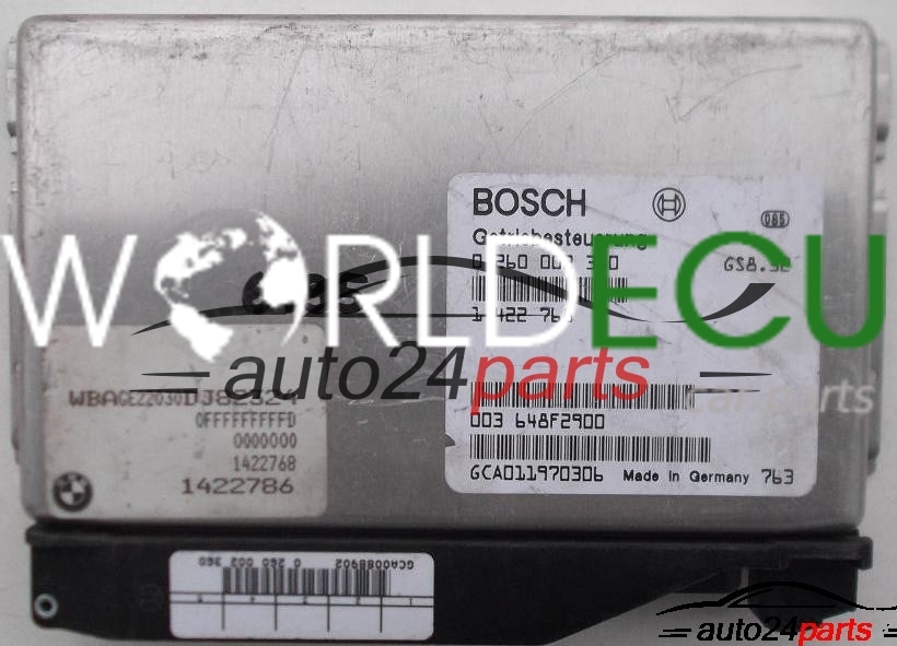 ECU AUTOMATIC GEARBOX BMW E38 3.0 BOSCH 0 260 002 360, 0260002360, 1 ...