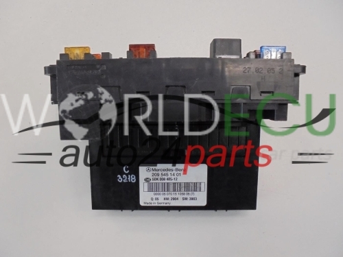 COMFORT CONTROL MODULE BSI BSM MERCEDES BENZ 2095451401 5DK008485-12 ...