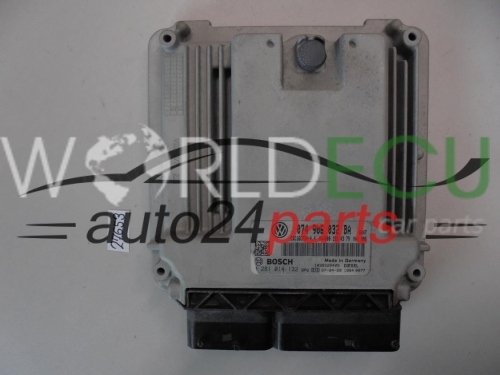 ECU Engine control unit VOLKSWAGEN CRAFTER 0281014132 074906032BA - ECU ...
