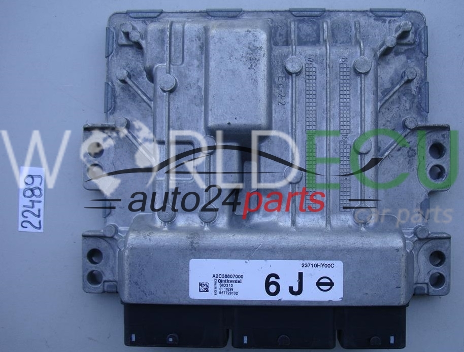 ECU Engine control unit NISSAN JUKE 1.5 DCI 23710HY00C, A2038807000 ...